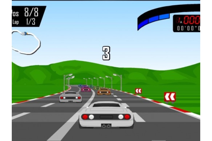 game đua xe ô tô hoạt hình