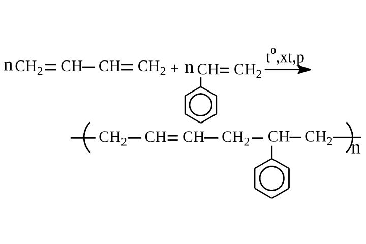 công thức cấu tạo cao su buna n