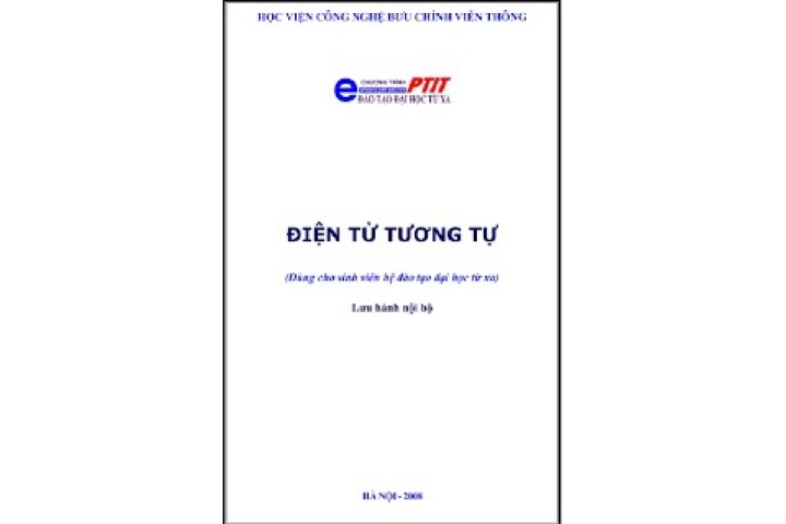 điện tử tương tự