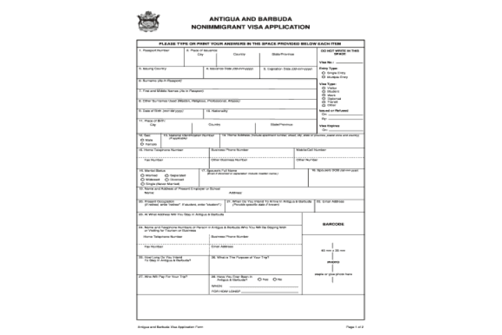 us nonimmigrant visa application requirements