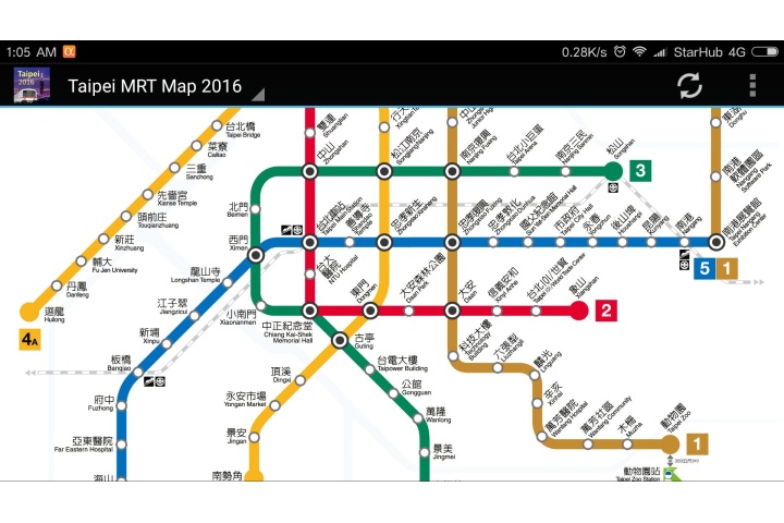 taiwan mrt map